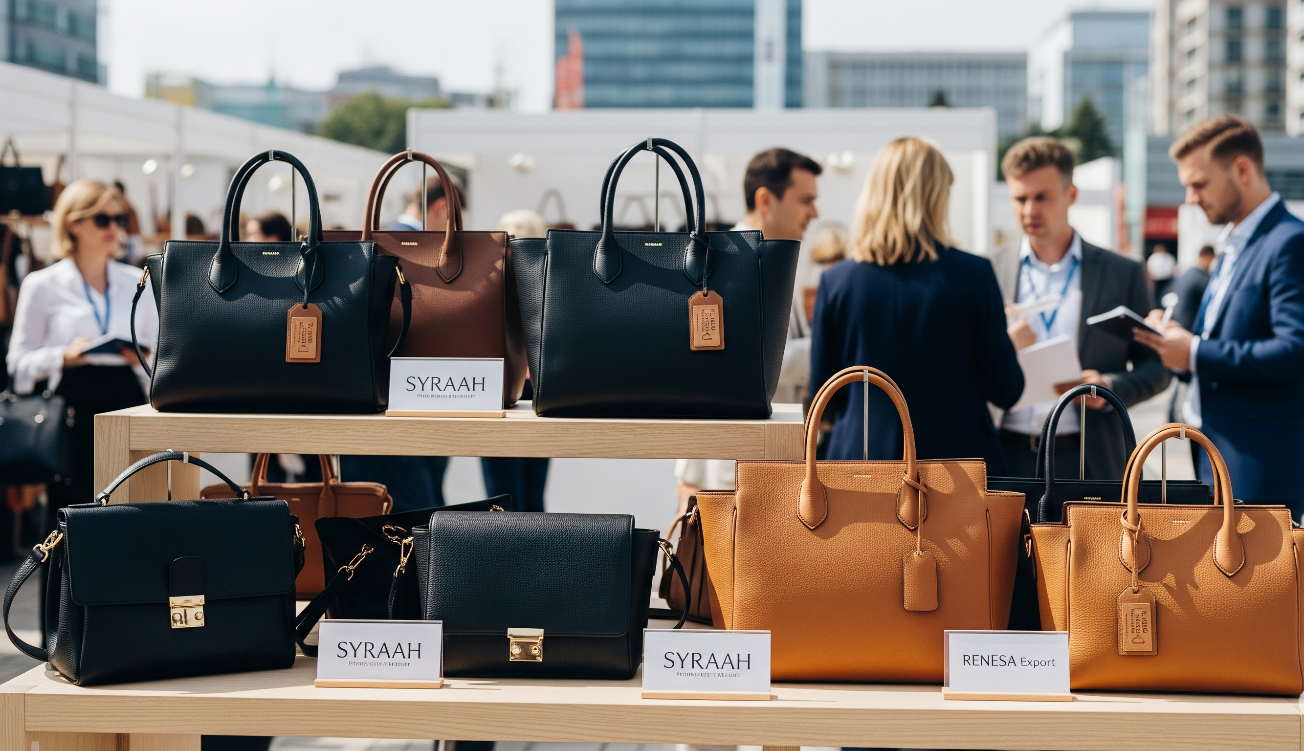 Leather Bag Manufacturers for Germany B2B | Syraah & Renesa Export – SYRAAH
